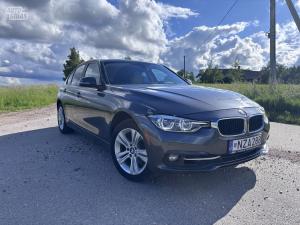 Grey BMW 320 2018 in Vilnius, with an engine capacity of 2.00 L and mileage of 185 thousand km for 13300 €, photo  on AUTOMOTO.COM.LV