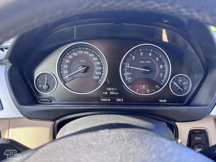 Pelēks BMW 320 2018 Viļņa, ar dzinēja tilpumu 2.00 L un nobraukumu 185 tūkst. km par 13300 €, foto 12 vietnē AUTOMOTO.COM.LV