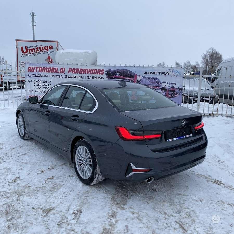 Grey BMW 320 2019 in Marijampole, with an engine capacity of 2.00 L and mileage of 18 thousand km for 25900 €, photo 3 on AUTOMOTO.COM.LV