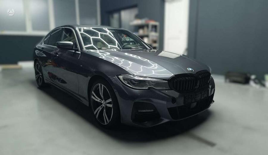 Pelēks BMW 320 2019 Alīta, ar dzinēja tilpumu 2.00 L un nobraukumu 400 tūkst. km par 14999 €, foto 15 vietnē AUTOMOTO.COM.LV