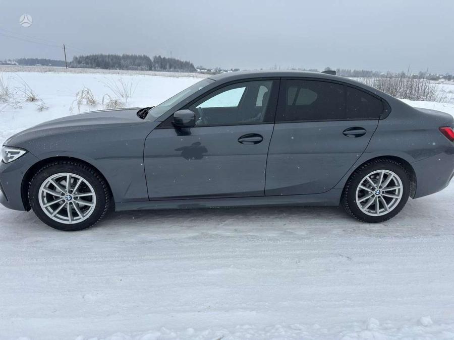Grey BMW 320 2019 in Panevezys, with an engine capacity of 2.00 L and mileage of 85 thousand km for 22700 €, photo 5 on AUTOMOTO.COM.LV