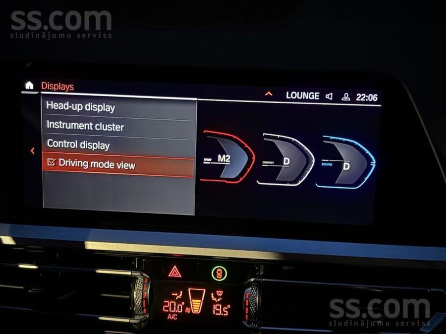 Grey BMW 320 2019 in Riga, with an engine capacity of 2.00 L and mileage of 198 thousand km for 22800 €, photo 19 on AUTOMOTO.COM.LV