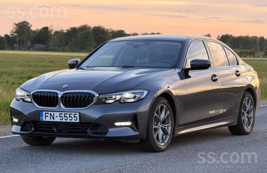 Grey BMW 320 2019 in Preili, with an engine capacity of 2.00 L and mileage of 127 thousand km for 20950 €, photo 1 on AUTOMOTO.COM.LV