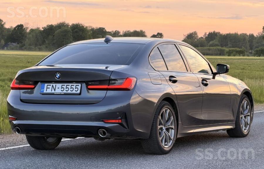 Grey BMW 320 2019 in Preili, with an engine capacity of 2.00 L and mileage of 127 thousand km for 20950 €, photo 3 on AUTOMOTO.COM.LV