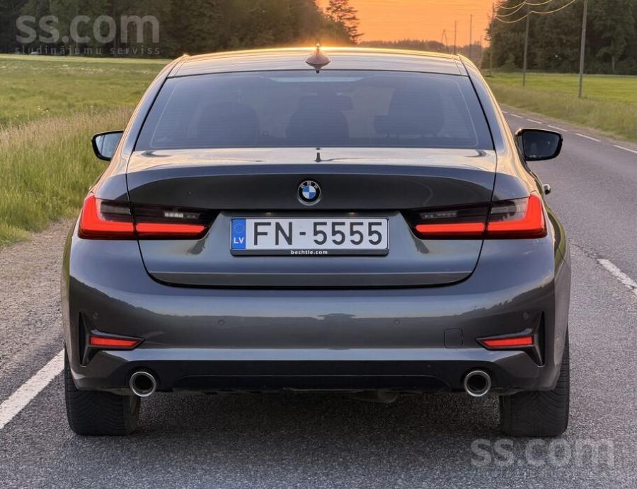 Grey BMW 320 2019 in Preili, with an engine capacity of 2.00 L and mileage of 127 thousand km for 20950 €, photo 5 on AUTOMOTO.COM.LV
