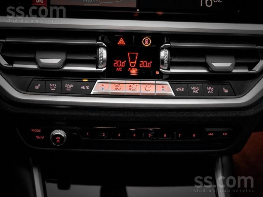 Grey BMW 320 2019 in Preili, with an engine capacity of 2.00 L and mileage of 127 thousand km for 20950 €, photo 14 on AUTOMOTO.COM.LV