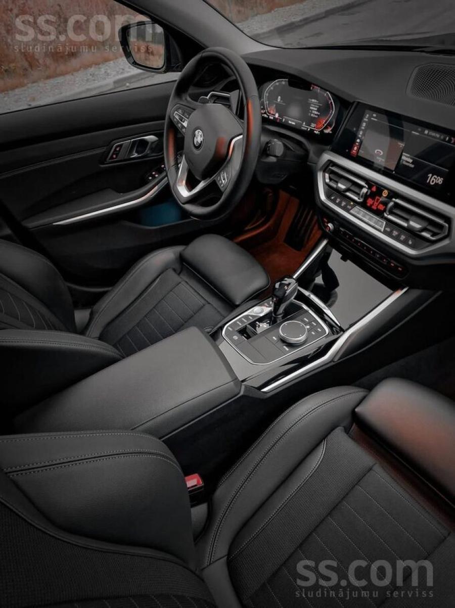 Grey BMW 320 2019 in Preili, with an engine capacity of 2.00 L and mileage of 127 thousand km for 20950 €, photo 18 on AUTOMOTO.COM.LV
