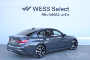 Grey BMW 320 2019 in Riga, with an engine capacity of 2.00 L and mileage of 109 thousand km for 28900 €, photo 4 on AUTOMOTO.COM.LV