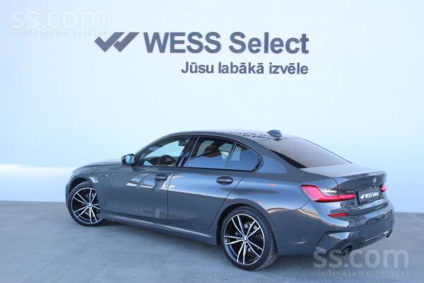 Grey BMW 320 2019 in Riga, with an engine capacity of 2.00 L and mileage of 109 thousand km for 28900 €, photo 4 on AUTOMOTO.COM.LV