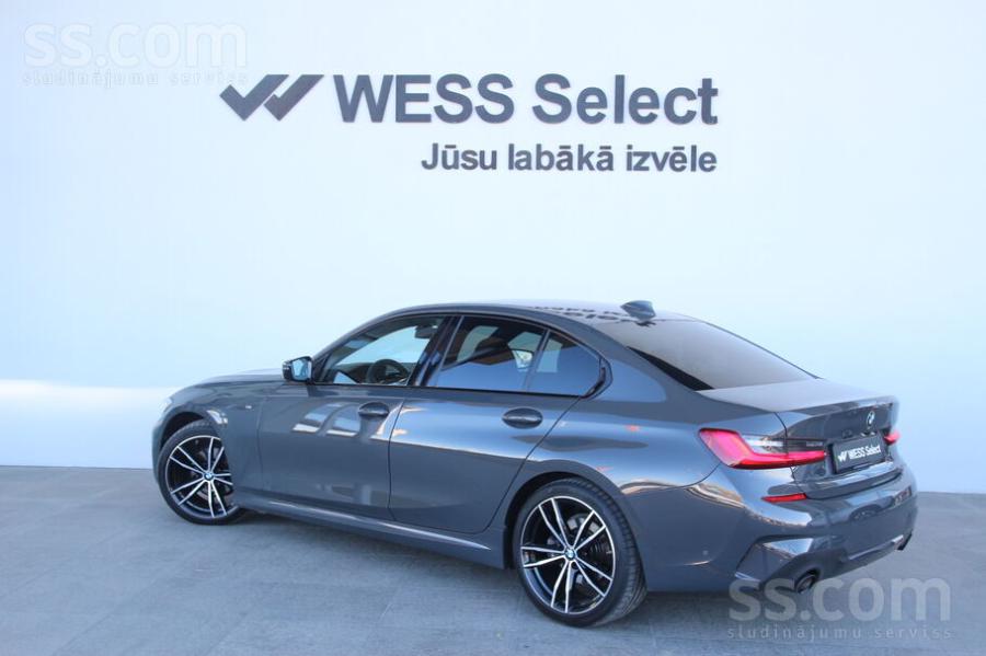 Grey BMW 320 2019 in Riga, with an engine capacity of 2.00 L and mileage of 109 thousand km for 28900 €, photo 5 on AUTOMOTO.COM.LV