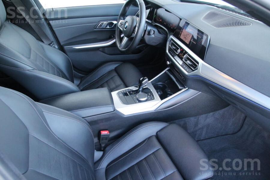 Grey BMW 320 2019 in Riga, with an engine capacity of 2.00 L and mileage of 109 thousand km for 28900 €, photo 9 on AUTOMOTO.COM.LV