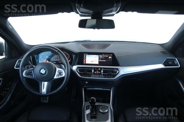 Grey BMW 320 2019 in Riga, with an engine capacity of 2.00 L and mileage of 109 thousand km for 28900 €, photo 9 on AUTOMOTO.COM.LV