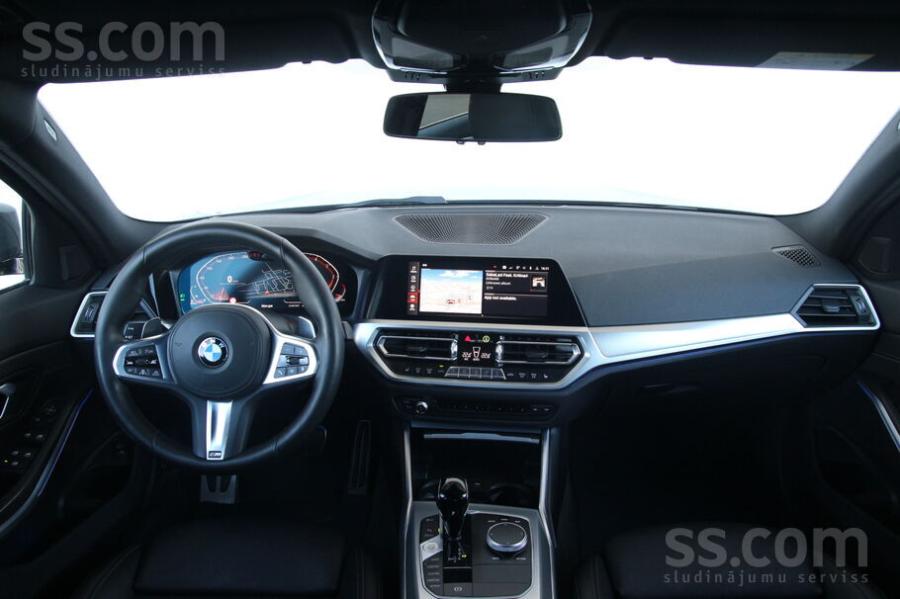Grey BMW 320 2019 in Riga, with an engine capacity of 2.00 L and mileage of 109 thousand km for 28900 €, photo 10 on AUTOMOTO.COM.LV