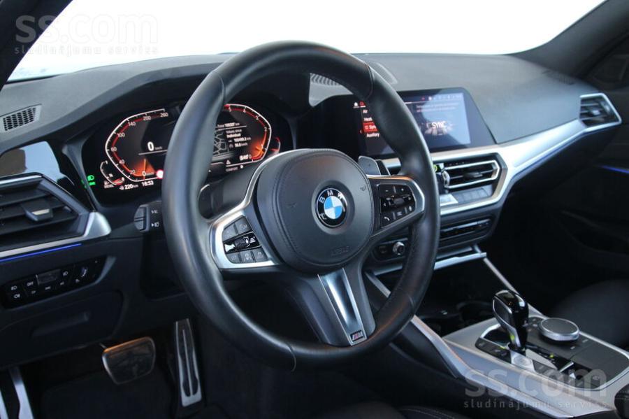 Grey BMW 320 2019 in Riga, with an engine capacity of 2.00 L and mileage of 109 thousand km for 28900 €, photo 11 on AUTOMOTO.COM.LV