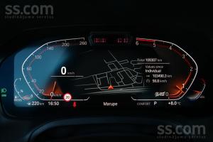 Grey BMW 320 2019 in Riga, with an engine capacity of 2.00 L and mileage of 109 thousand km for 28900 €, photo 13 on AUTOMOTO.COM.LV