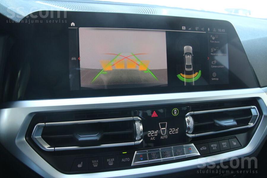 Grey BMW 320 2019 in Riga, with an engine capacity of 2.00 L and mileage of 109 thousand km for 28900 €, photo 18 on AUTOMOTO.COM.LV