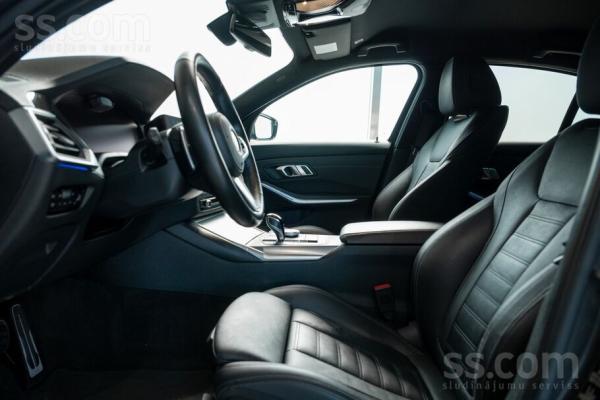 Grey BMW 320 2019 in Riga, with an engine capacity of 2.00 L and mileage of 109 thousand km for 28900 €, photo 7 on AUTOMOTO.COM.LV