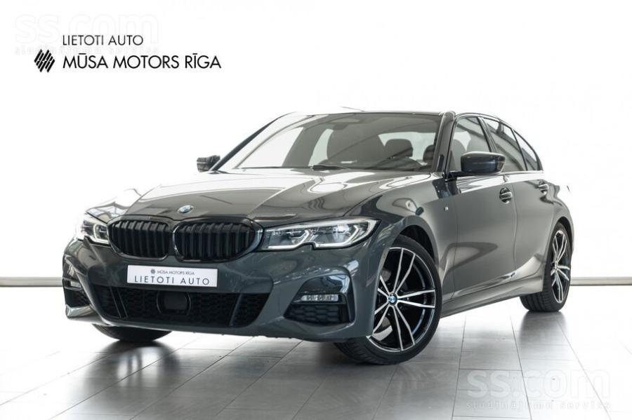 Grey BMW 320 2019 in Riga, with an engine capacity of 2.00 L and mileage of 109 thousand km for 28900 €, photo 1 on AUTOMOTO.COM.LV