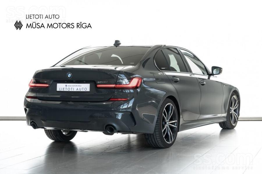 Grey BMW 320 2019 in Riga, with an engine capacity of 2.00 L and mileage of 109 thousand km for 28900 €, photo 3 on AUTOMOTO.COM.LV