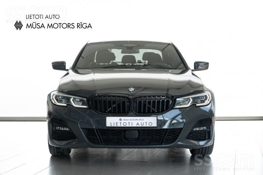 Grey BMW 320 2019 in Riga, with an engine capacity of 2.00 L and mileage of 109 thousand km for 28900 €, photo 4 on AUTOMOTO.COM.LV