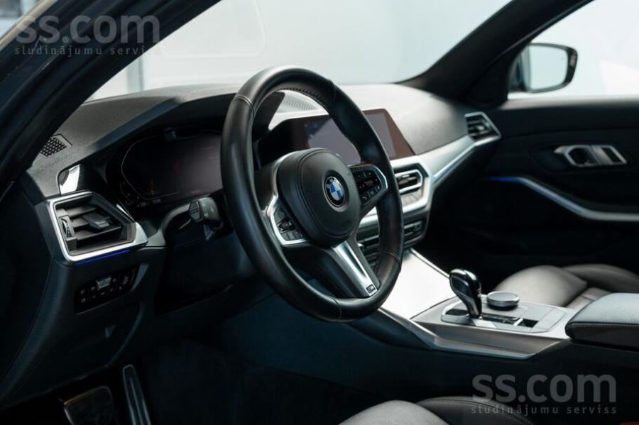 Grey BMW 320 2019 in Riga, with an engine capacity of 2.00 L and mileage of 109 thousand km for 28900 €, photo 6 on AUTOMOTO.COM.LV