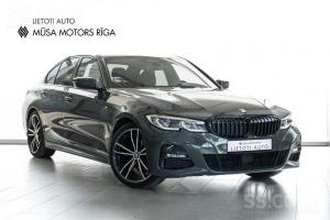 Grey BMW 320 2019 in Riga, with an engine capacity of 2.00 L and mileage of 109 thousand km for 28900 €, photo 10 on AUTOMOTO.COM.LV