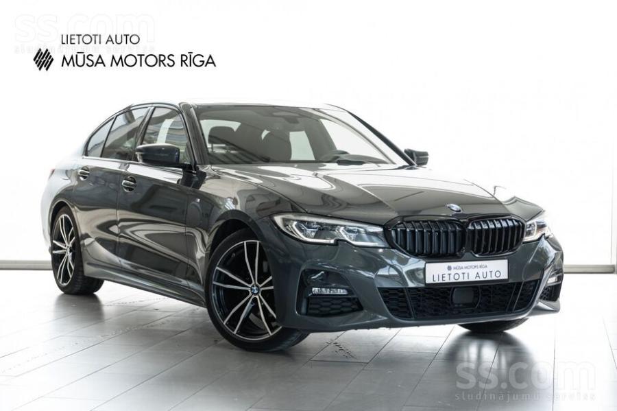 Grey BMW 320 2019 in Riga, with an engine capacity of 2.00 L and mileage of 109 thousand km for 28900 €, photo 10 on AUTOMOTO.COM.LV