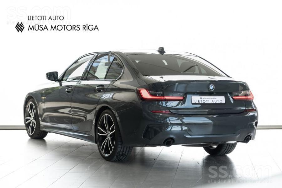 Grey BMW 320 2019 in Riga, with an engine capacity of 2.00 L and mileage of 109 thousand km for 28900 €, photo 11 on AUTOMOTO.COM.LV