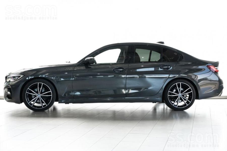 Grey BMW 320 2019 in Riga, with an engine capacity of 2.00 L and mileage of 109 thousand km for 28900 €, photo 12 on AUTOMOTO.COM.LV
