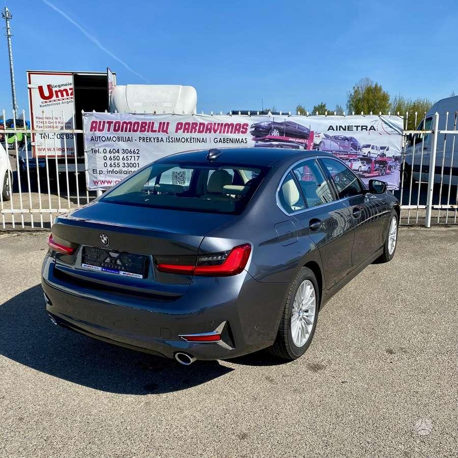 Grey BMW 320 2019 in Marijampole, with an engine capacity of 2.00 L and mileage of 18 thousand km for 24900 €, photo 3 on AUTOMOTO.COM.LV