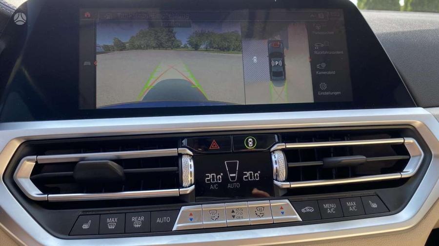 Grey BMW 320 2019 in Marijampole, with an engine capacity of 2.00 L and mileage of 20 thousand km for 24100 €, photo 16 on AUTOMOTO.COM.LV