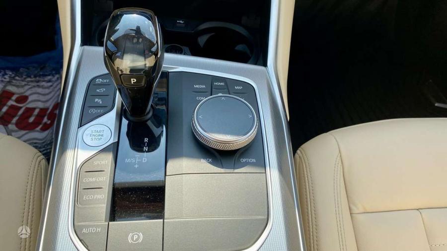 Grey BMW 320 2019 in Marijampole, with an engine capacity of 2.00 L and mileage of 20 thousand km for 24100 €, photo 22 on AUTOMOTO.COM.LV