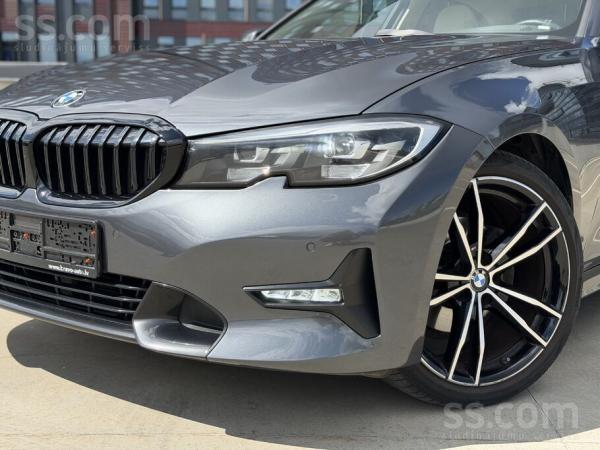 Grey BMW 320 2019 in Riga, with an engine capacity of 2.00 L and mileage of 77 thousand km for 23500 €, photo 7 on AUTOMOTO.COM.LV