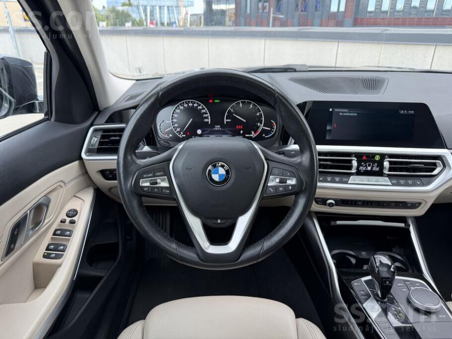 Grey BMW 320 2019 in Riga, with an engine capacity of 2.00 L and mileage of 77 thousand km for 21500 €, photo 22 on AUTOMOTO.COM.LV