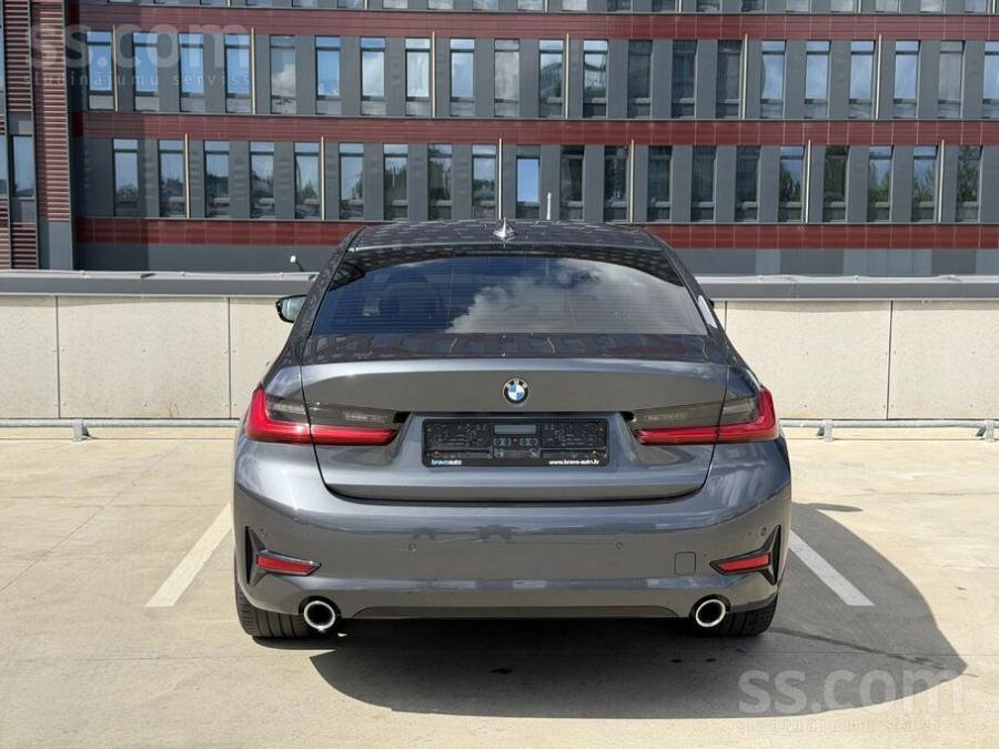Grey BMW 320 2019 in Riga, with an engine capacity of 2.00 L and mileage of 77 thousand km for 21500 €, photo 7 on AUTOMOTO.COM.LV