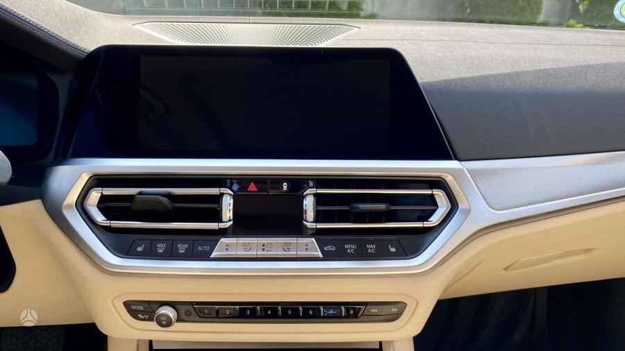 Grey BMW 320 2019 in Marijampole, with an engine capacity of 2.00 L and mileage of 20 thousand km for 24100 €, photo 19 on AUTOMOTO.COM.LV
