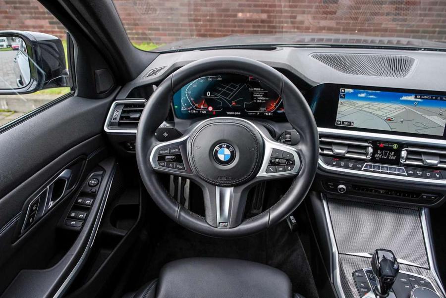 Pelēks BMW 320 2019 Marijampole, ar dzinēja tilpumu 2.00 L un nobraukumu 273 tūkst. km par 21950 €, foto 13 vietnē AUTOMOTO.COM.LV