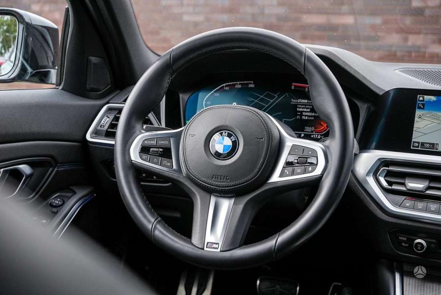 Pelēks BMW 320 2019 Marijampole, ar dzinēja tilpumu 2.00 L un nobraukumu 273 tūkst. km par 21950 €, foto 14 vietnē AUTOMOTO.COM.LV