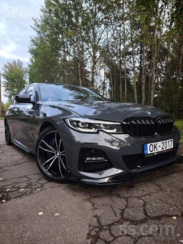 Grey BMW 320 2019 in Daugavpils, with an engine capacity of 2.00 L and mileage of 163 thousand km for 25950 €, photo 1 on AUTOMOTO.COM.LV