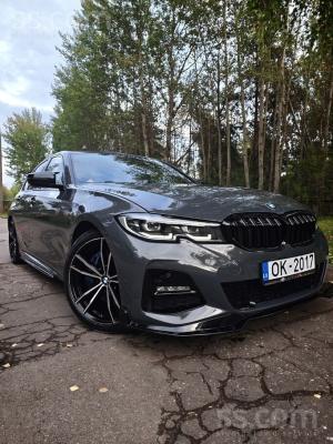 Grey BMW 320 2019 in Daugavpils, with an engine capacity of 2.00 L and mileage of 163 thousand km for 25950 €, photo 1 on AUTOMOTO.COM.LV