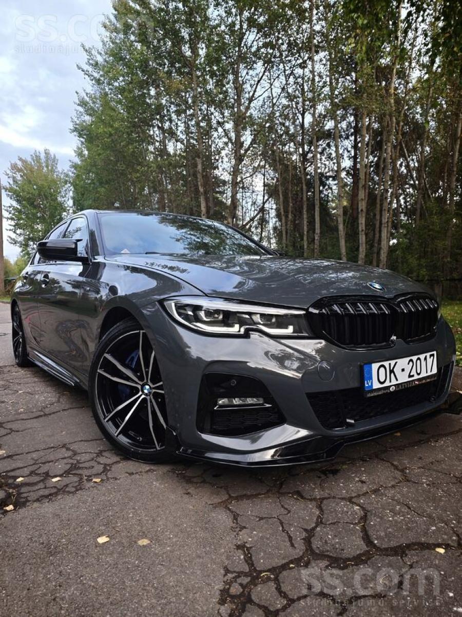 Grey BMW 320 2019 in Daugavpils, with an engine capacity of 2.00 L and mileage of 163 thousand km for 25950 €, photo 1 on AUTOMOTO.COM.LV