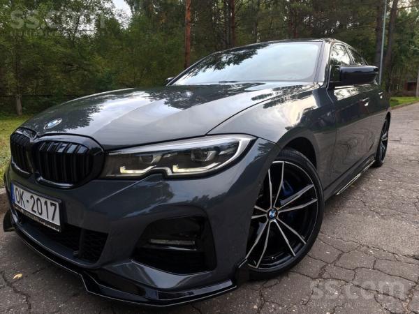 Grey BMW 320 2019 in Daugavpils, with an engine capacity of 2.00 L and mileage of 163 thousand km for 25950 €, photo 3 on AUTOMOTO.COM.LV