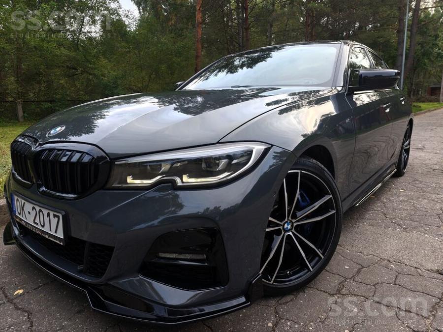 Grey BMW 320 2019 in Daugavpils, with an engine capacity of 2.00 L and mileage of 163 thousand km for 25950 €, photo 3 on AUTOMOTO.COM.LV