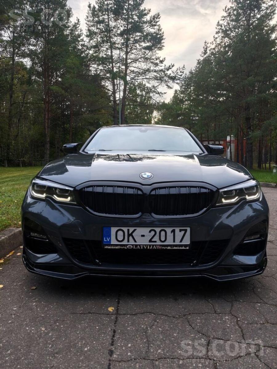 Grey BMW 320 2019 in Daugavpils, with an engine capacity of 2.00 L and mileage of 163 thousand km for 25950 €, photo 4 on AUTOMOTO.COM.LV