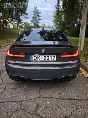 Grey BMW 320 2019 in Daugavpils, with an engine capacity of 2.00 L and mileage of 163 thousand km for 25950 €, photo 5 on AUTOMOTO.COM.LV