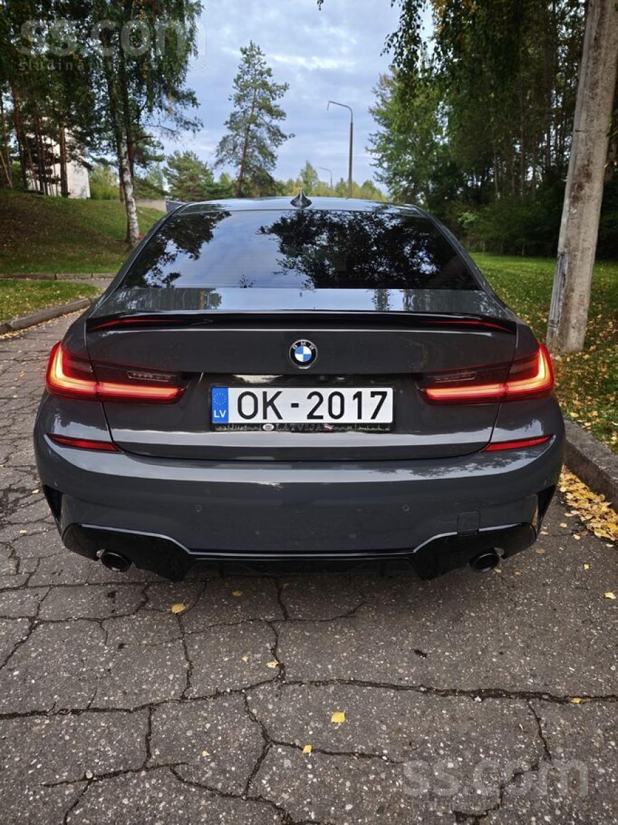 Grey BMW 320 2019 in Daugavpils, with an engine capacity of 2.00 L and mileage of 163 thousand km for 25950 €, photo 5 on AUTOMOTO.COM.LV