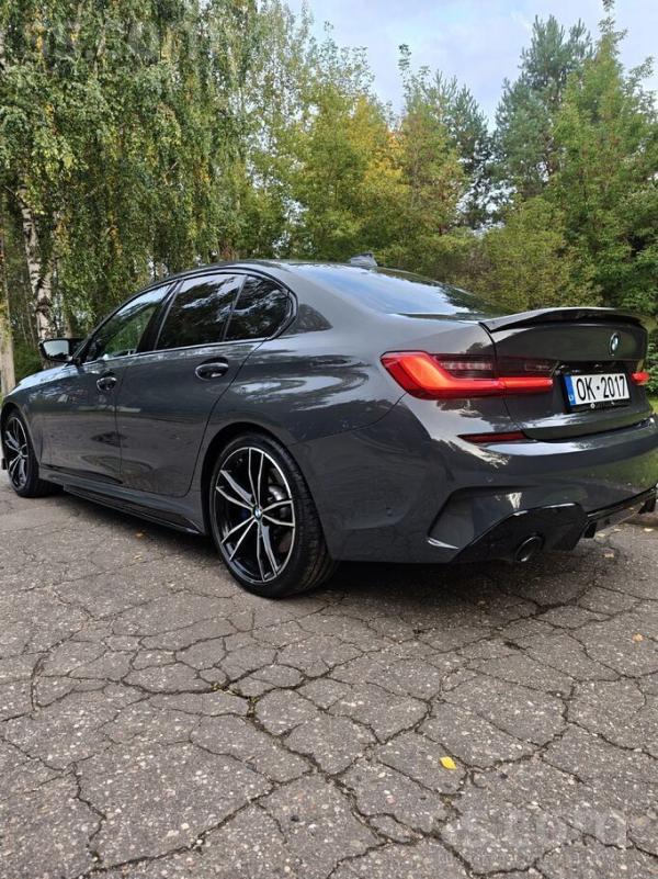 Grey BMW 320 2019 in Daugavpils, with an engine capacity of 2.00 L and mileage of 163 thousand km for 25950 €, photo 6 on AUTOMOTO.COM.LV