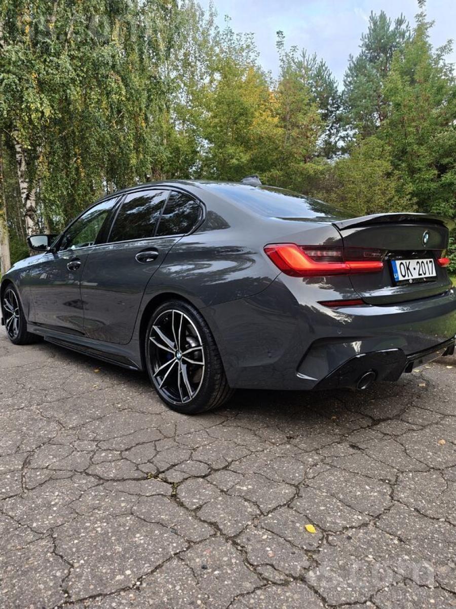 Grey BMW 320 2019 in Daugavpils, with an engine capacity of 2.00 L and mileage of 163 thousand km for 25950 €, photo 6 on AUTOMOTO.COM.LV