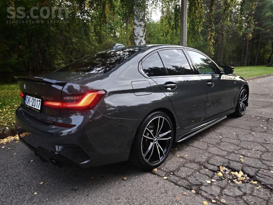 Grey BMW 320 2019 in Daugavpils, with an engine capacity of 2.00 L and mileage of 163 thousand km for 25950 €, photo 7 on AUTOMOTO.COM.LV