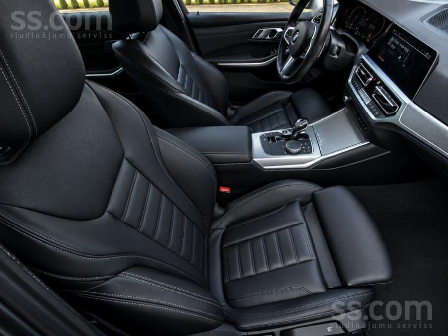 Grey BMW 320 2019 in Daugavpils, with an engine capacity of 2.00 L and mileage of 163 thousand km for 25950 €, photo 12 on AUTOMOTO.COM.LV